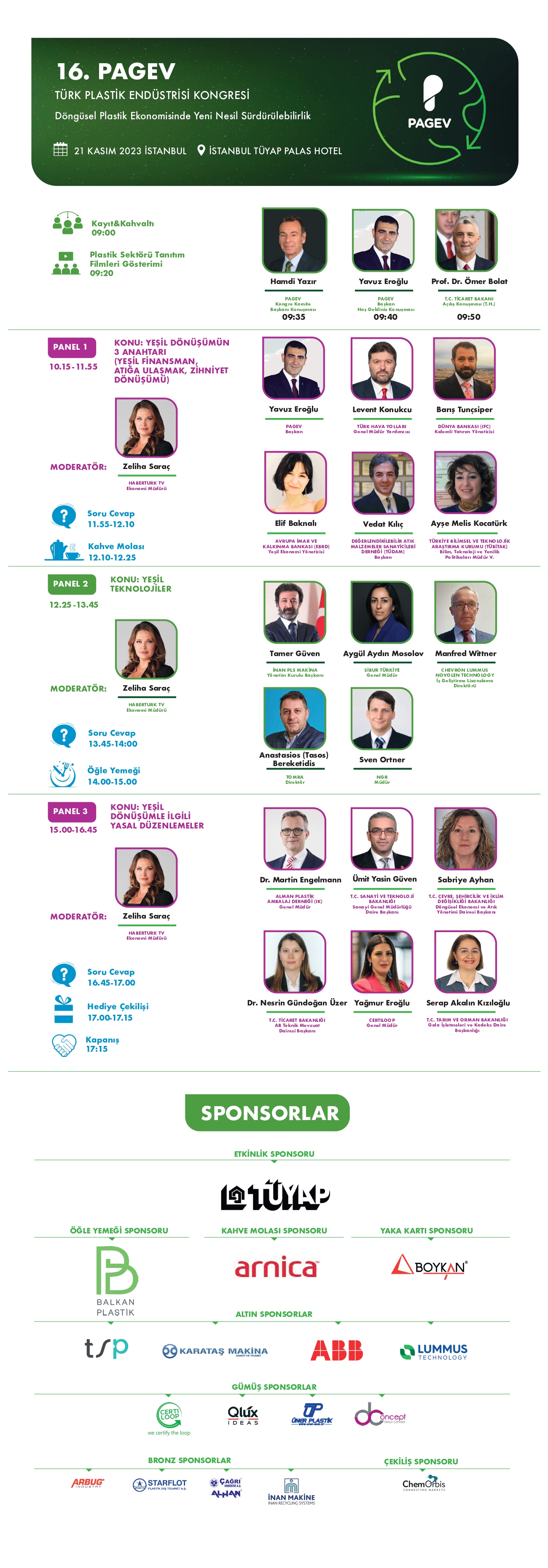 PAGEV - 16. PAGEV TÜRK PLASTİK ENDÜSTRİ KONGRESİ